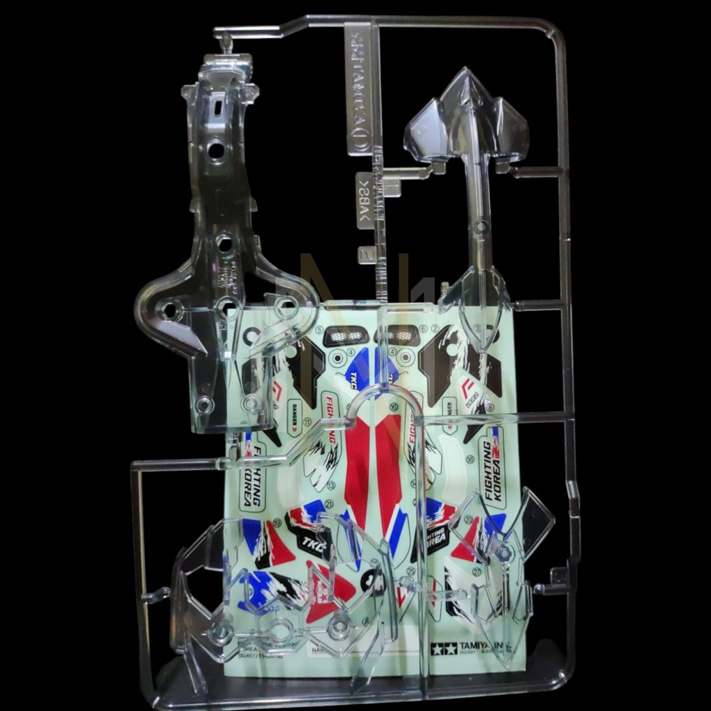 Jual Tamiya Mach Frame Korea Edition Body + Decal Original (FM-A ...