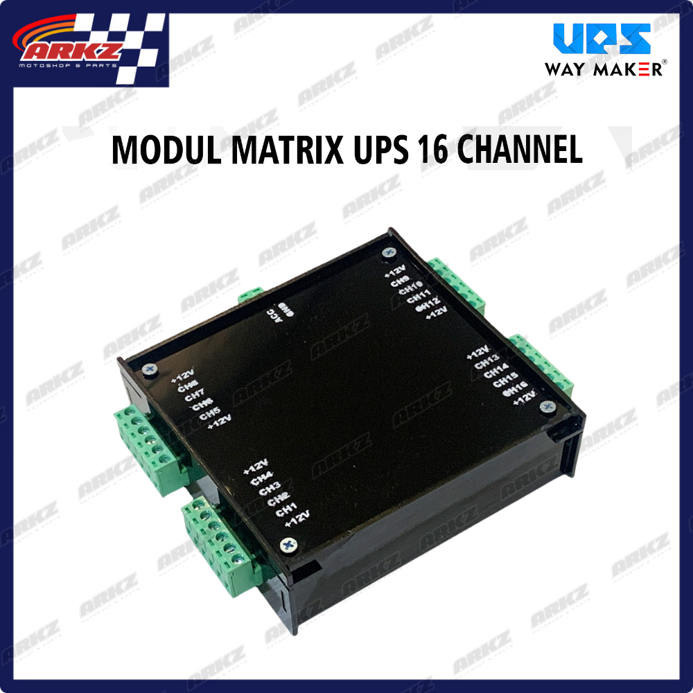 Jual Original Modul Matrix Projie Biled UPS Way Maker 16 Channel 12 ...