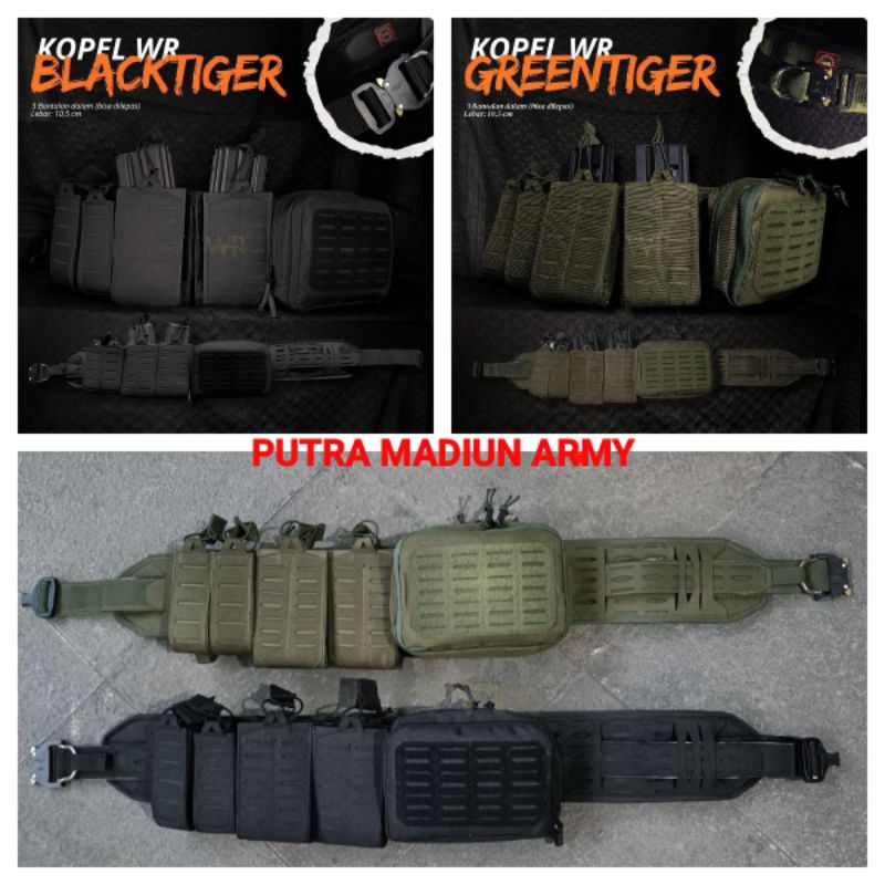 Jual Kopel WR Blacktiger / Kopel laser cut / Kopel set / Kopel Tactical ...