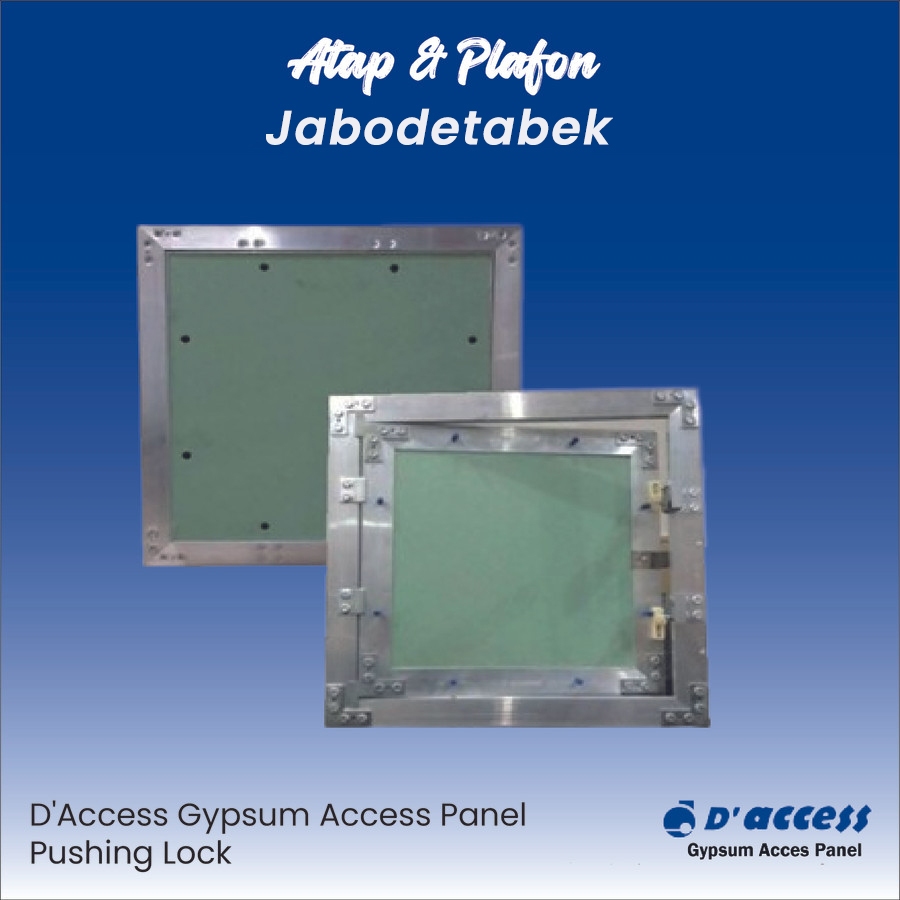 Jual Manhole D'Access Gypsum Access Panel - Pushing Lock GA 60x60 Tebal ...