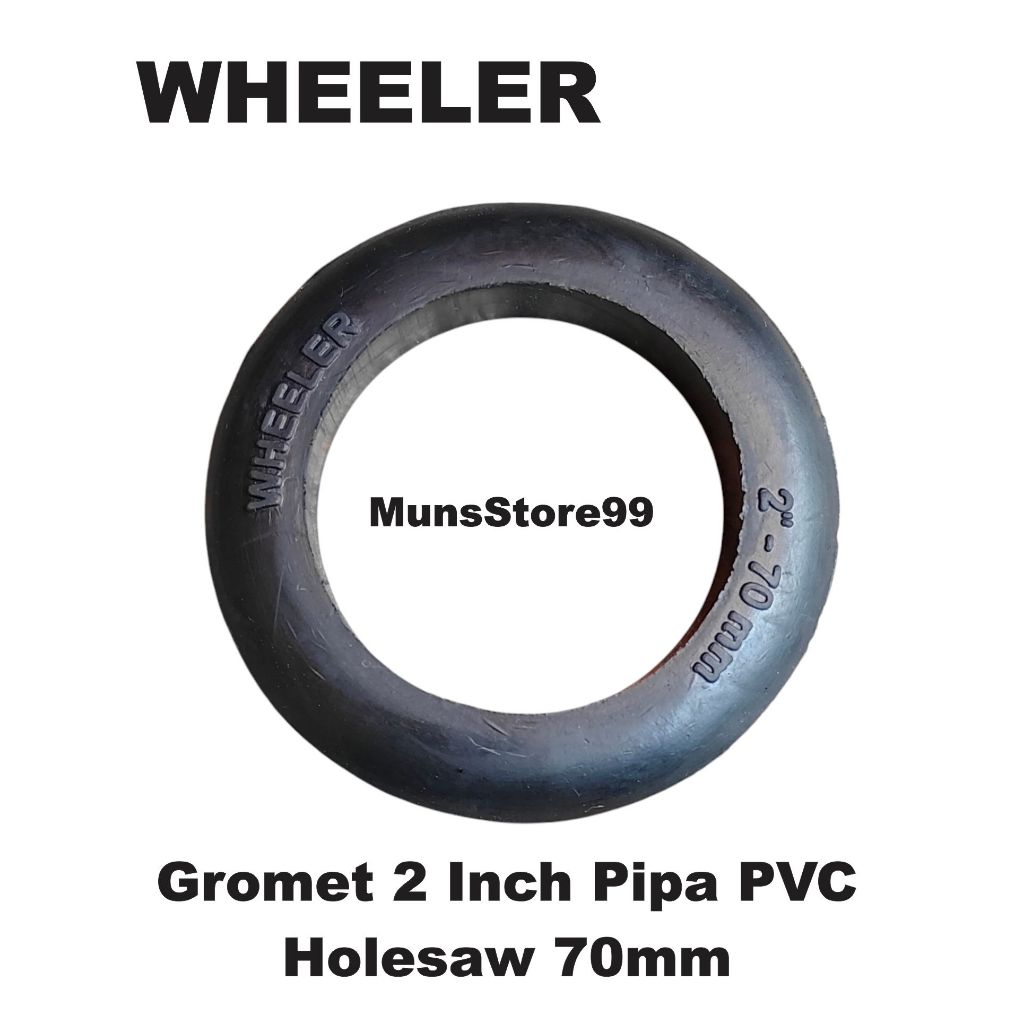 Jual Karet Gromet 2 Inch Pipa PVC Grommet Pipa PVC 2 Inch Filter Air ...