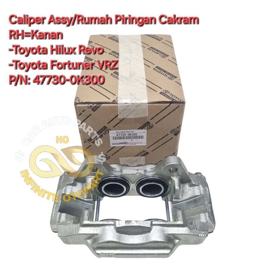 Jual CALIPER KALIPER RUMAH PIRINGAN CAKRAM ASSY RH KANAN HILUX REVO ...