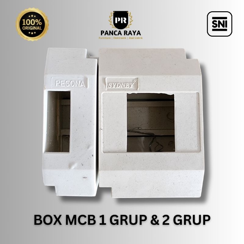 Jual BOX MCB BIASA 1 GRUP & 2 GRUP | Shopee Indonesia