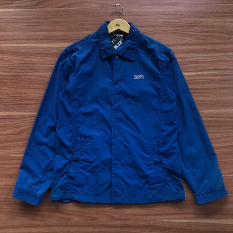 Jual Coach Jacket Polham Teams Blue | Shopee Indonesia