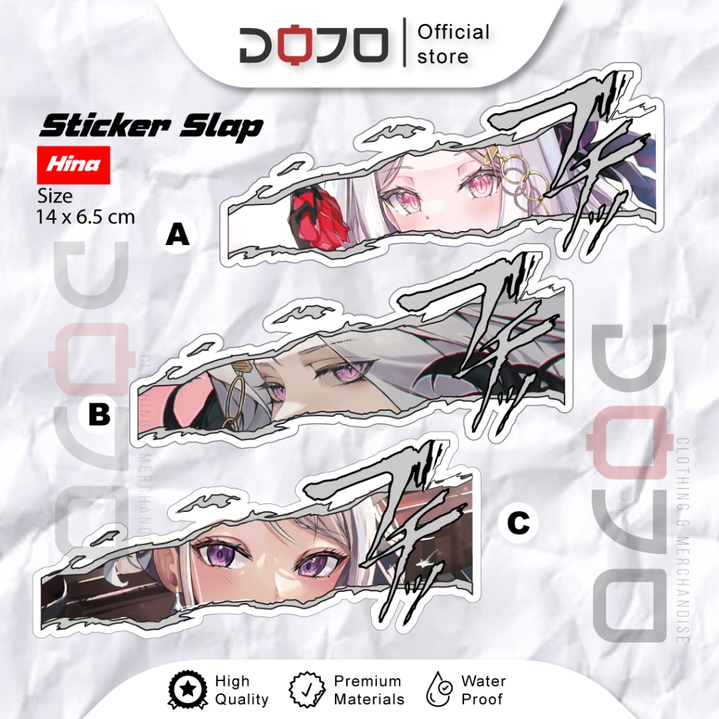 Jual Sticker VINYL Blue Archive Sorasaki Hina motor mobil notebook ...