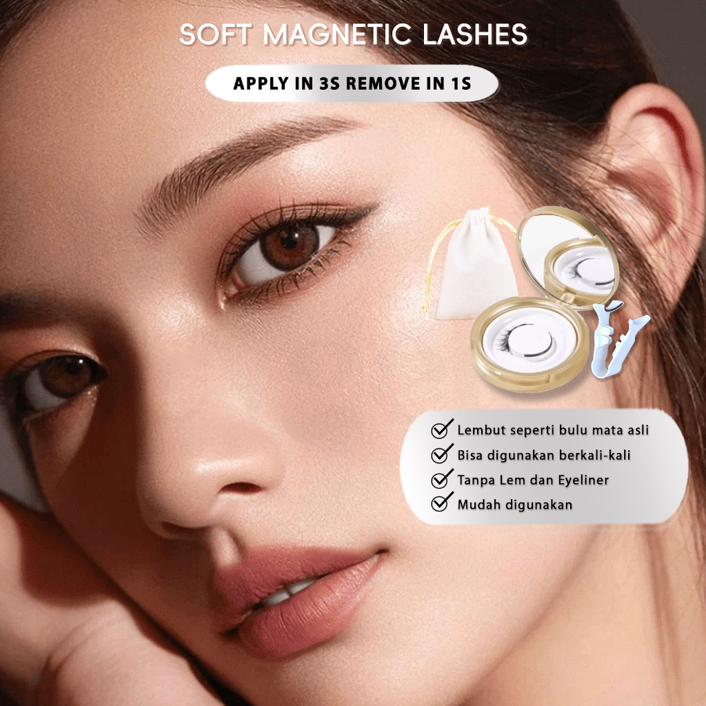 Jual READY STOCK! Magnetic Eyelash UVGELLS Bulu Mata Palsu / Eyelash ...