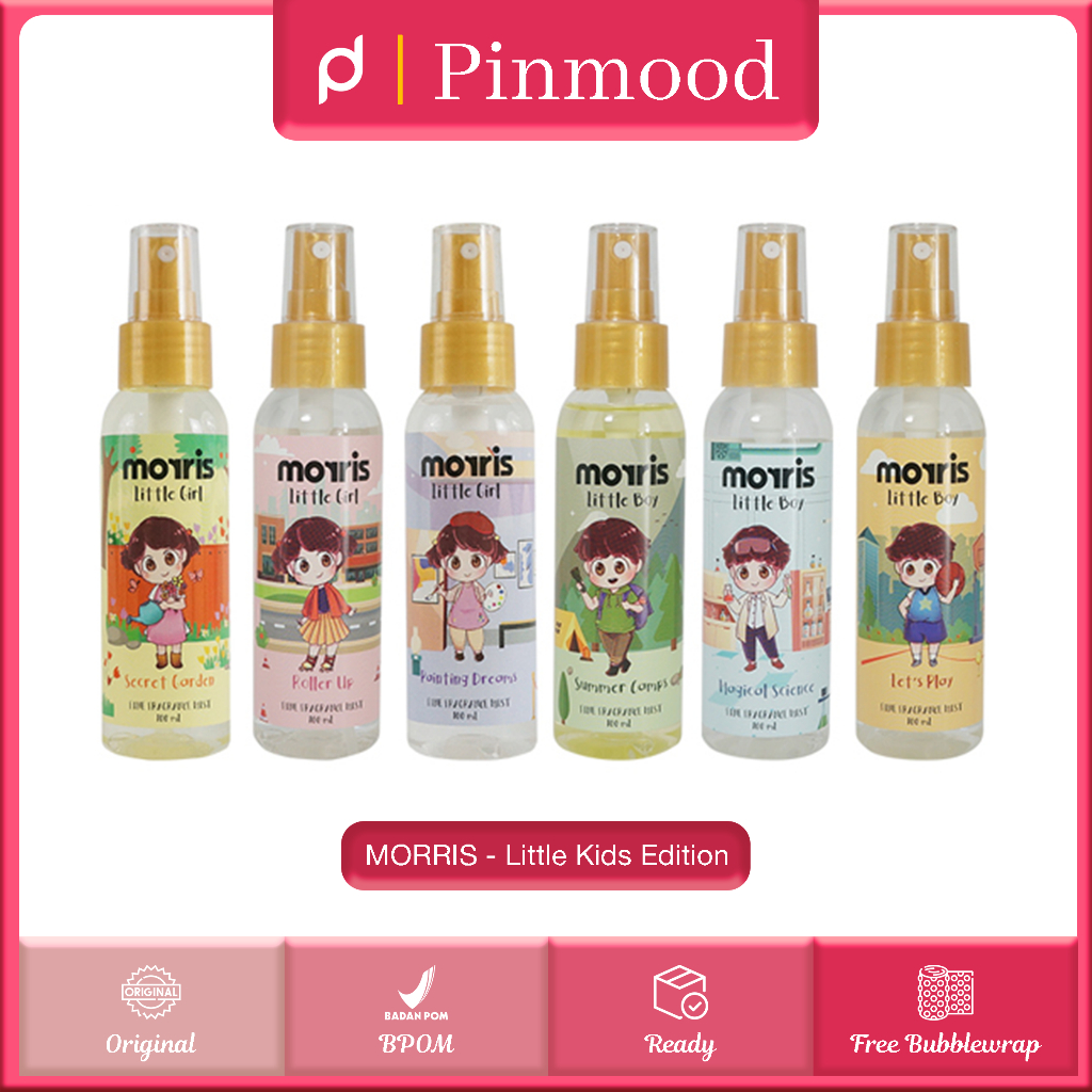 Jual MORRIS - FINE FRAGRANCE MIST LITTLE KIDS EDITION ( 100 ml ...