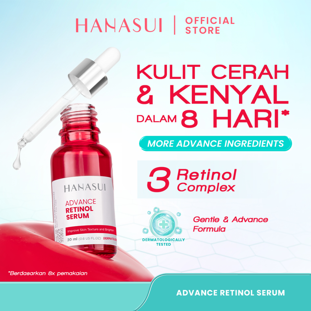 Jual Hanasui Advance Retinol Serum - Anti Aging Serum untuk Kerutan ...
