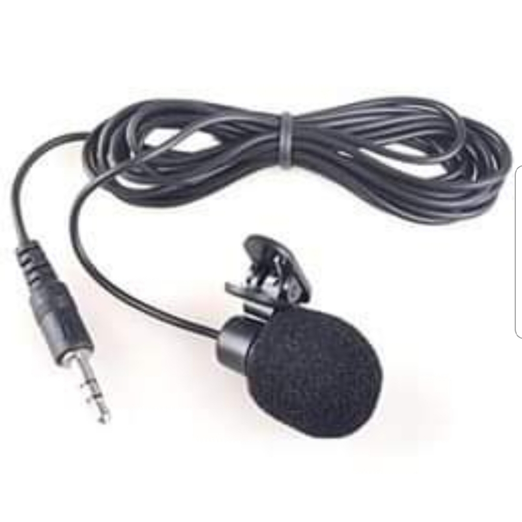 Jual MIC CLIP ON MINI Mikrofon Klip on 3.5mm Microphone Youtuber Mic ...