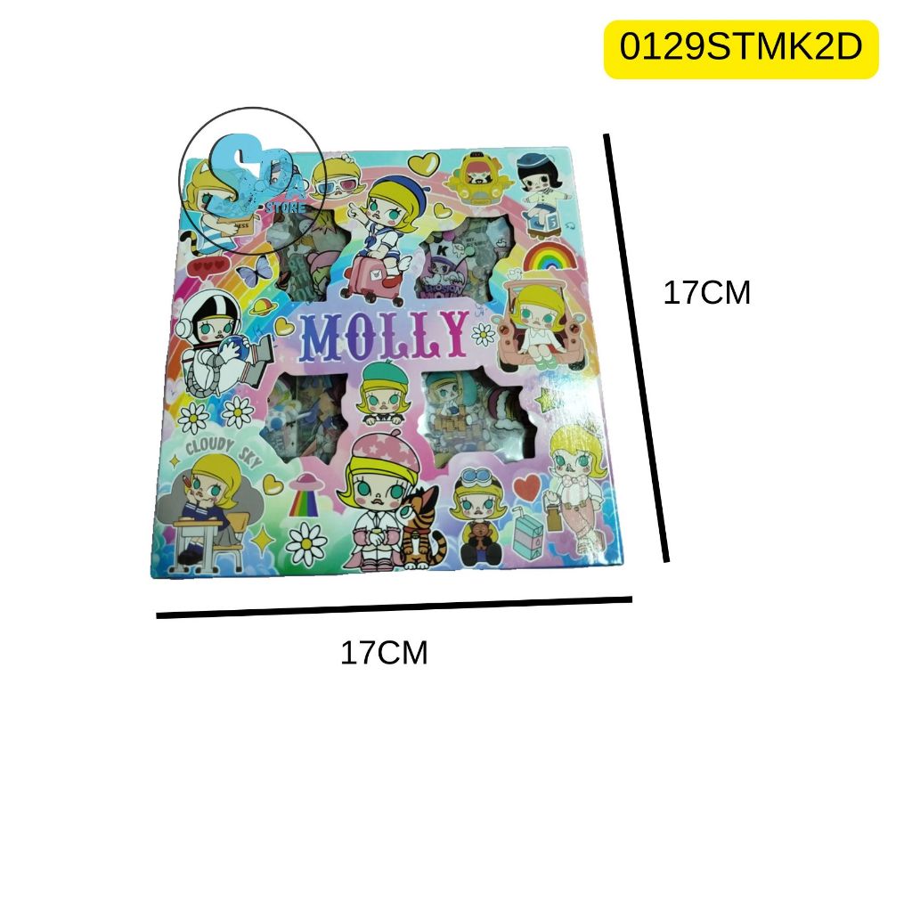 Jual STIKER MOLLY KARAKTER 2D BS MOLLY 1 | Shopee Indonesia