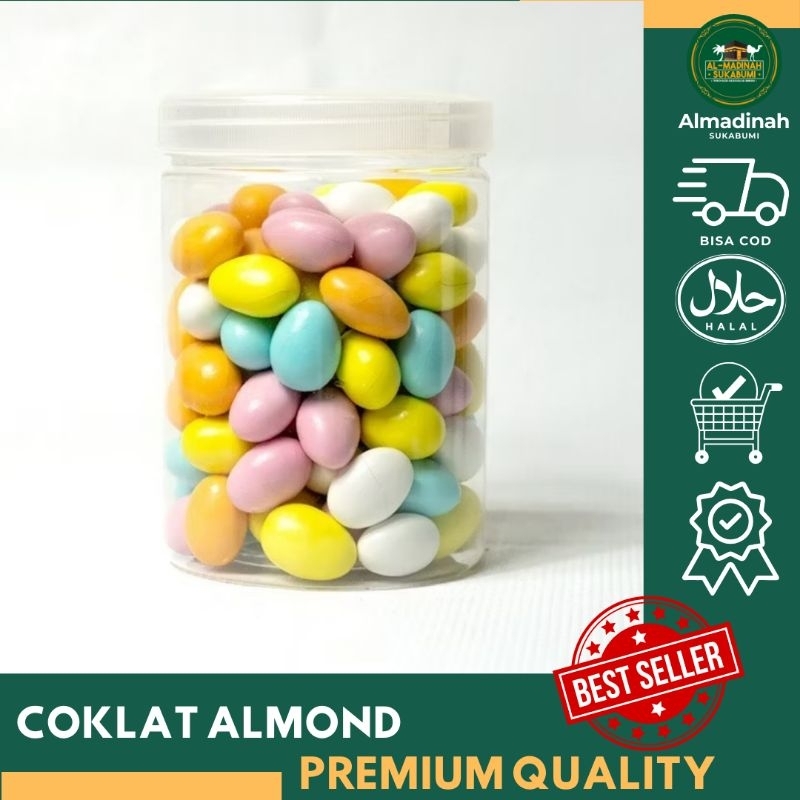 Jual COKLAT ALMOND, COKLAT KACANG | Shopee Indonesia