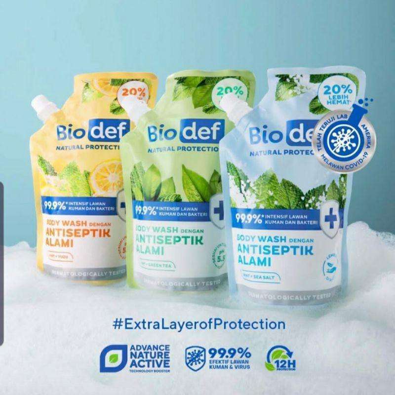 Jual BIODEF Natural Protection BODY WASH ANTISEPTIK ALAMI | Kemasan ...