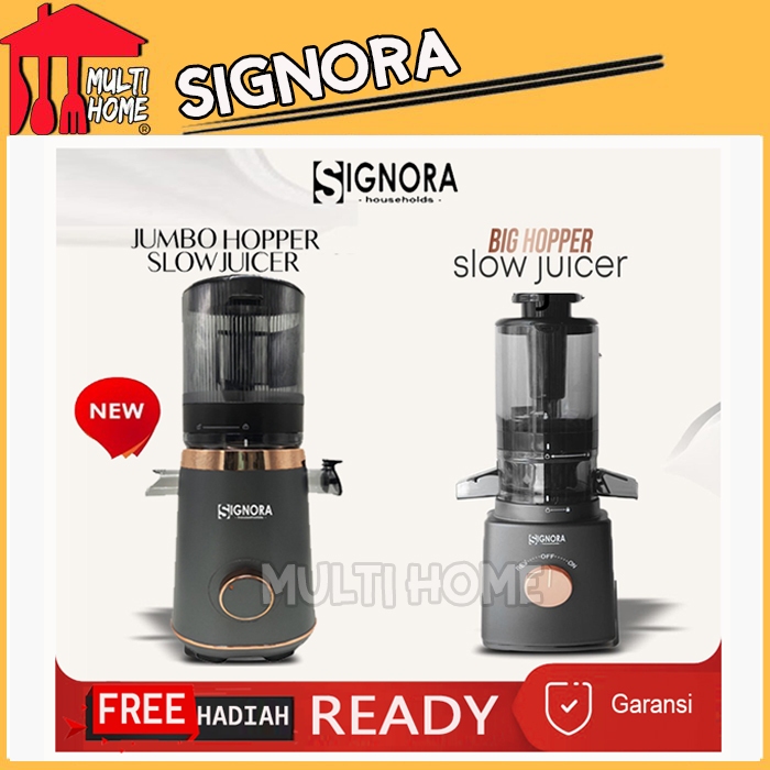 Jual Slow Juicer Signora Big Hopper / Jumbo Hopper - Juicer Buah dan ...