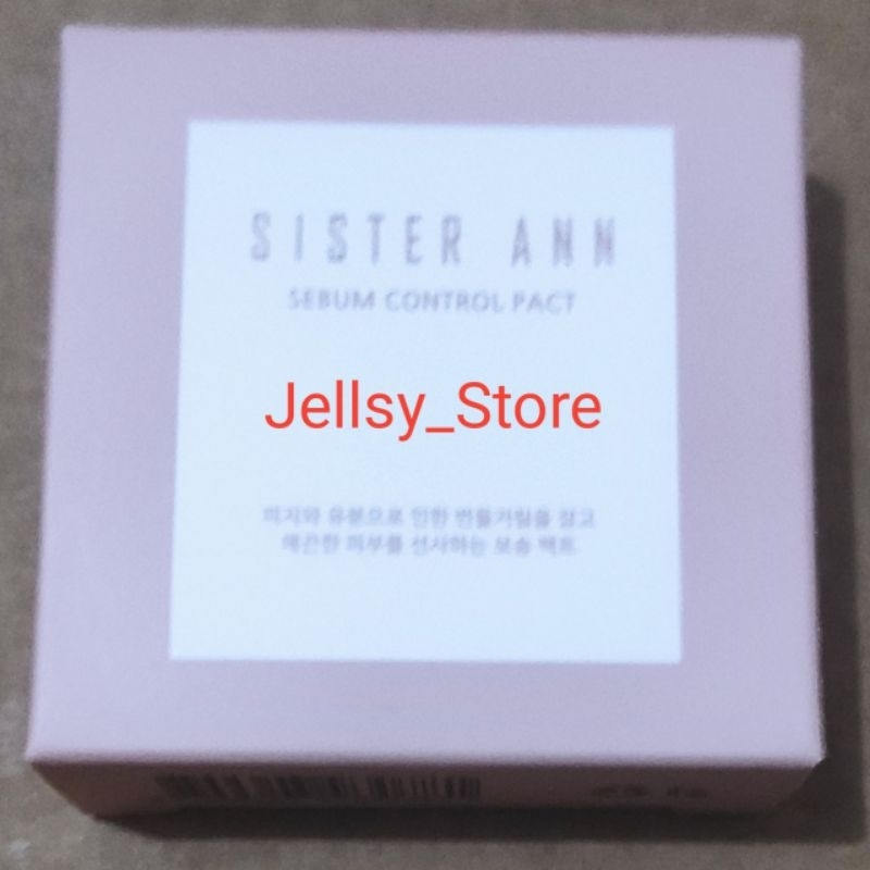 Jual Sister Ann Sebum Control Powder Pack Bedak Wajah Oil Control ...