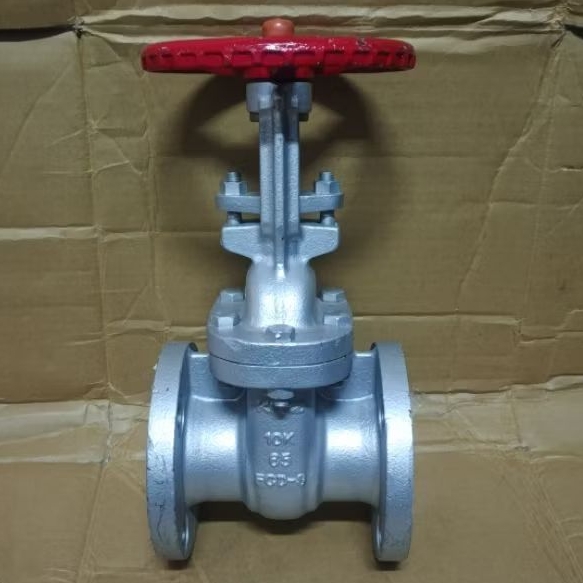Jual Gate Valve Cast Iron KITZ 3" Inch Flange Fcd-s Steam Jis 10k DN80 | Shopee Indonesia