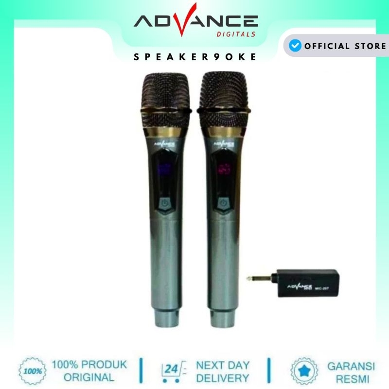 Jual mic advance 207 isi 2pcs | Shopee Indonesia