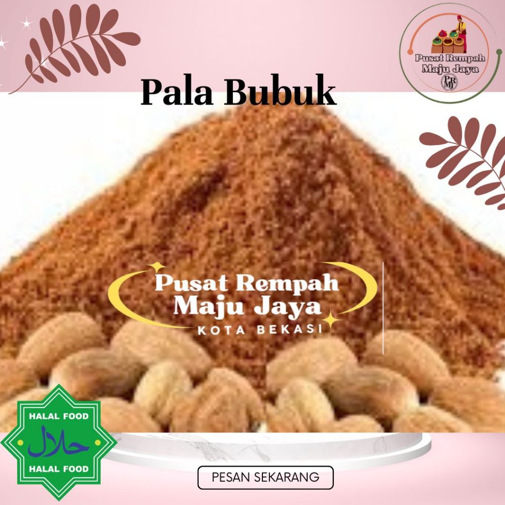 Jual Repack Pala Bubuk / Nutmeg Powder 1Kg | Shopee Indonesia