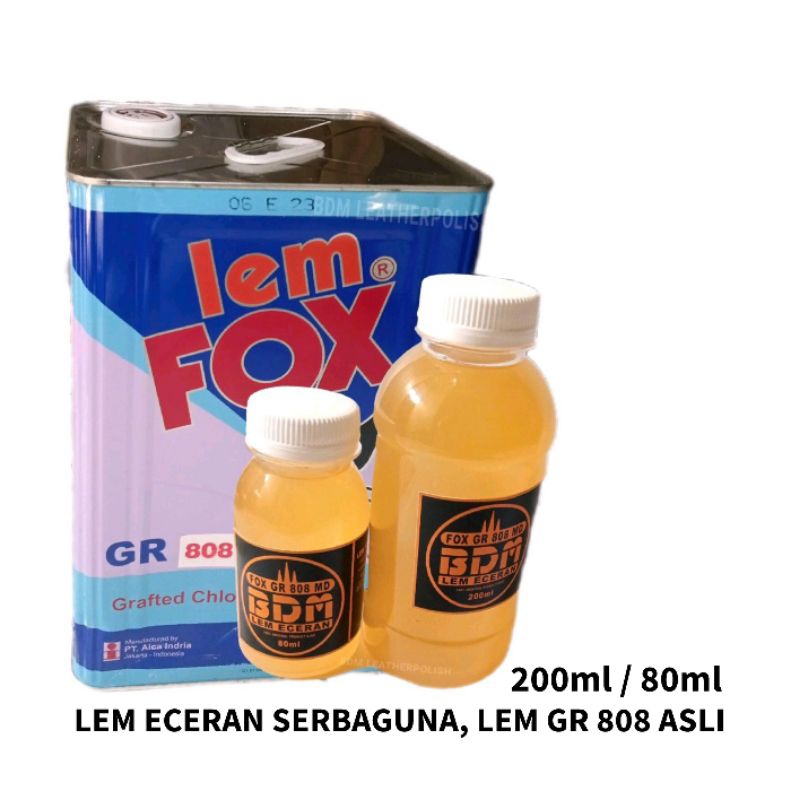 Jual Lem Eceran / Lem FOX GR 808 200ml | Shopee Indonesia