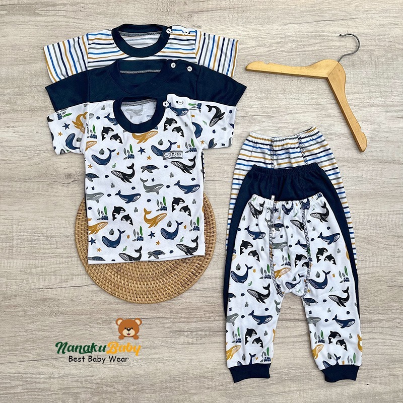 Jual Nanaku Baby - Paket Baju Celana Bayi Isi 6 PCS Baby Newborn (3 ... Jual Nanaku Baby - Paket Baju Celana Bayi Isi 6 PCS Baby Newborn (3 ...