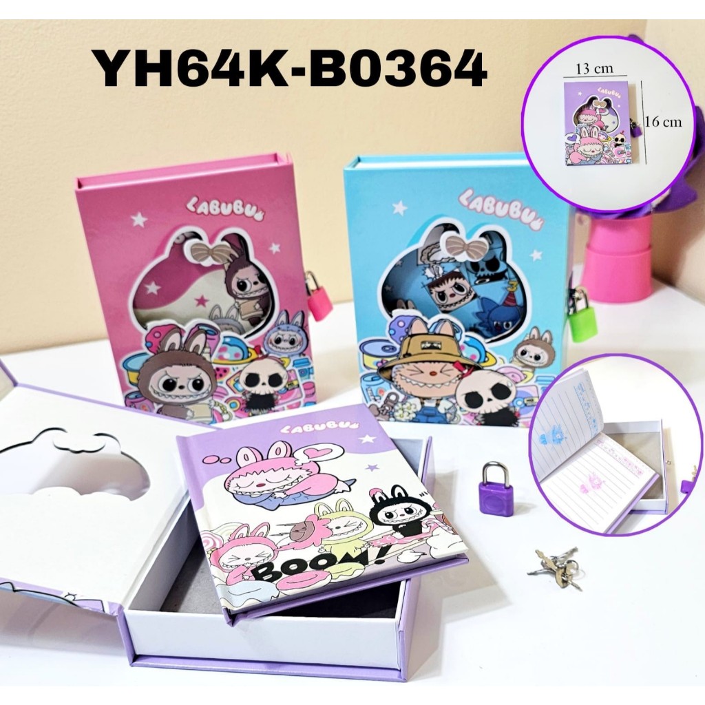 Jual diary ada GEMBOK/diary anak/buku harian/buku catatan | Shopee ...