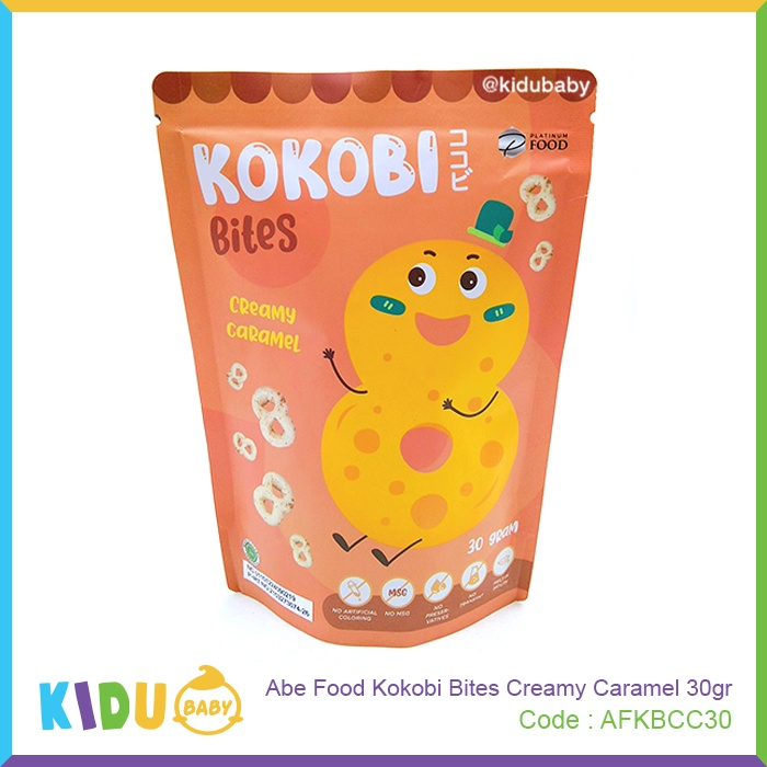 Jual Snack Bayi & Anak Abe Food Kokobi Bites Kidu Baby 30gr | Shopee ...