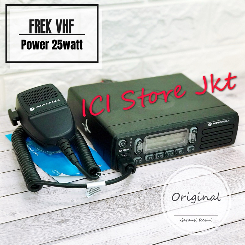 Jual Radio Rig Motorola XIR M3688 25 watt original garansi resmi ...