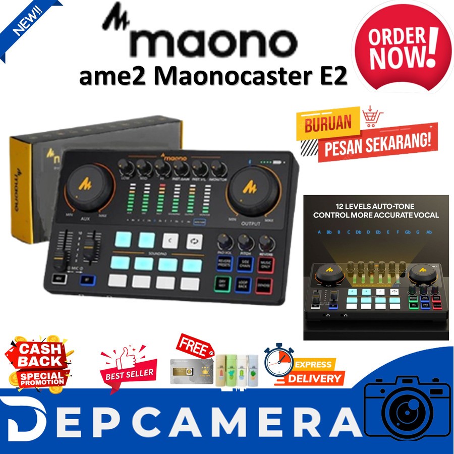Jual Maono ame2 Maonocaster E2 Mixer Live Streaming Podcast / MAONO ...