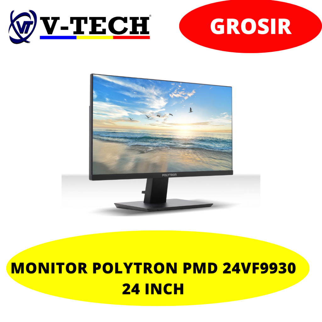 Jual MONITOR POLYTRON PMD 24VF9930 24 INCH | Shopee Indonesia