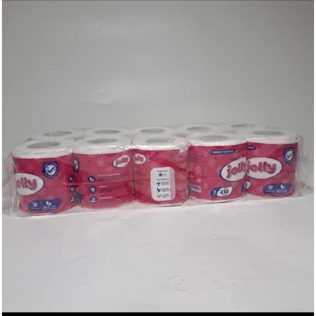 Jual { PER PACK ISI 10 Roll } - Tissue Jolly Roll Toilet Core Non ...