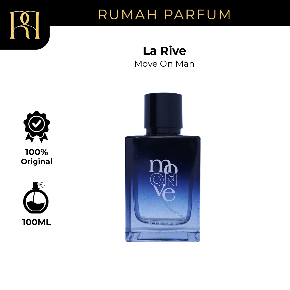 Jual Parfum Pria La Rive Move On Man (100 mL) Perfume Cowok Tahan Lama ...