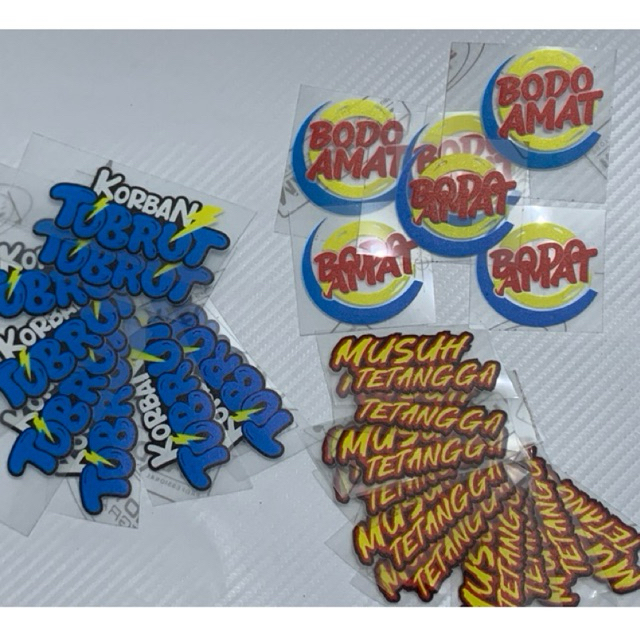 Jual Cutiing Stiker Sticker Keren Laptop Handphone Motor Dll | Shopee ...