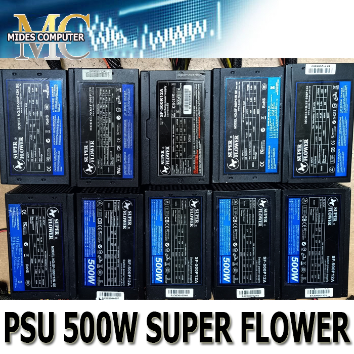 Jual Power Supply PSU 500watt pc komputer 500w 2x6 Pin MICRONICS ...