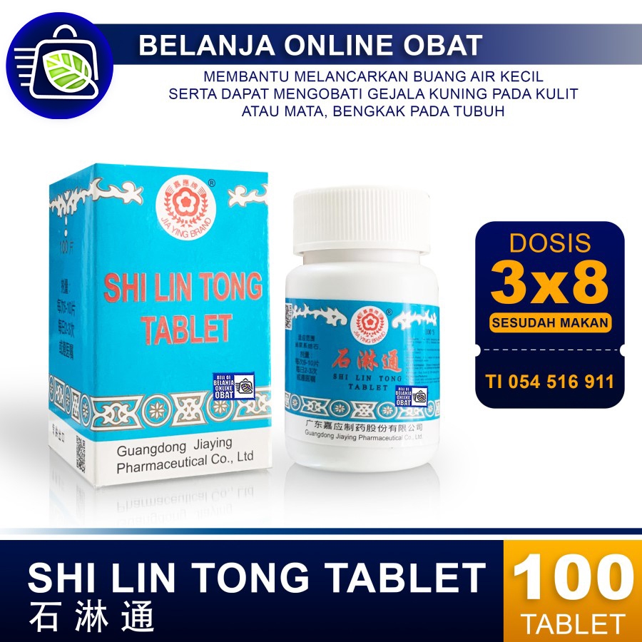 Jual SHI LIN TONG TABLET // Obat Batu Ginjal | Shopee Indonesia