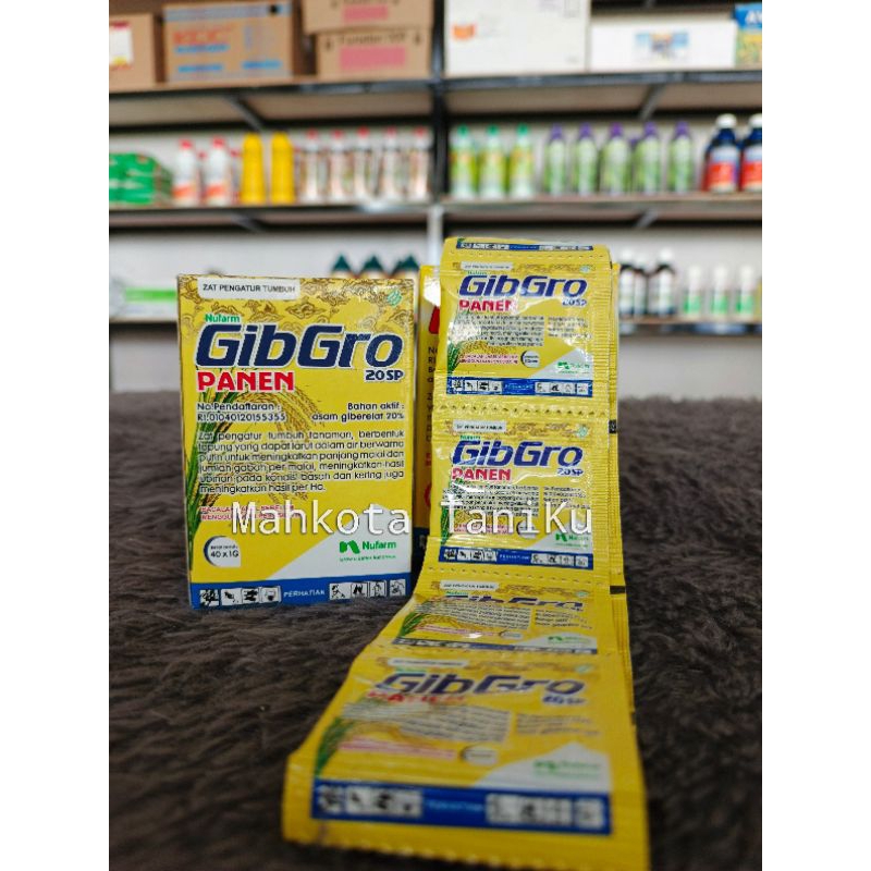 Jual GIBGRO 20SP ZAT PENGATUR TUMBUH ZPT ISI 10gram | Shopee Indonesia