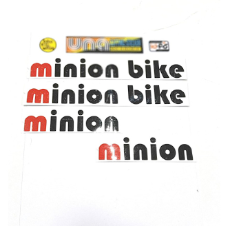 Jual stiker sepeda Minion gowes sepeda mini folding bike sepeda lipat ...