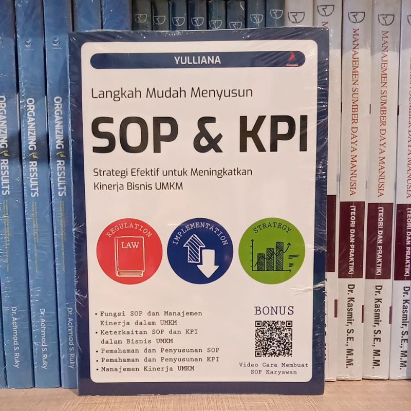 Jual Langkah mudah menyusun SOP & KPI : strategi efektif untuk ...