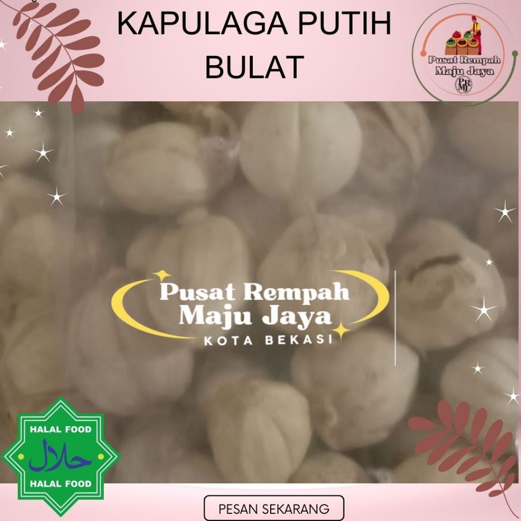 Jual Repack Kapulaga Putih Bulat 1 kg | Shopee Indonesia