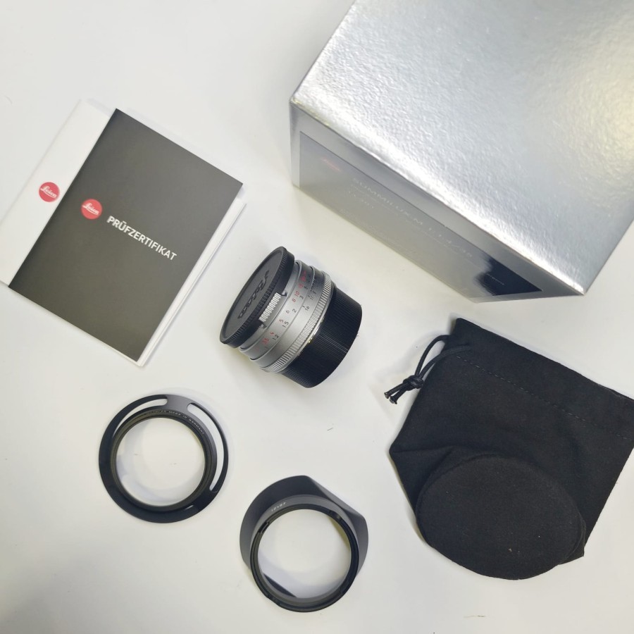 Jual LEICA Summilux 35MM F1.4 STEEL RIM - Like New Fullset (D)Y676 ...
