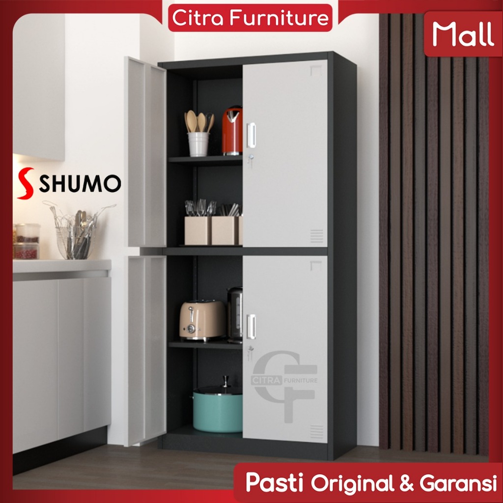 Jual Citra Furniture [ SHUMO ] Lemari Dapur Besi Serba guna | Rak ...