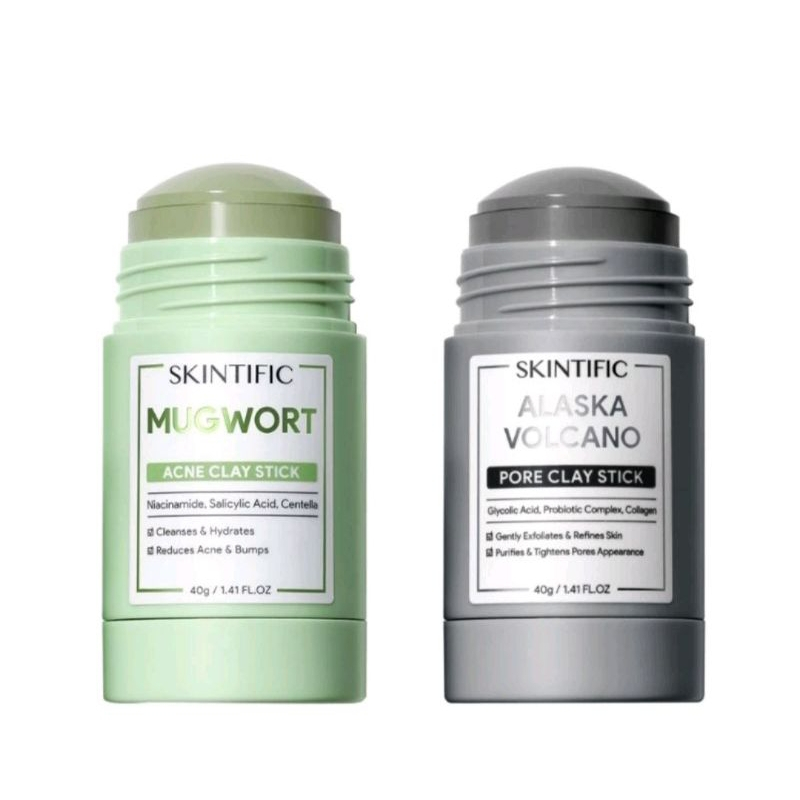 Jual SKINTIFIC Clay Mask Stick 40g | Shopee Indonesia