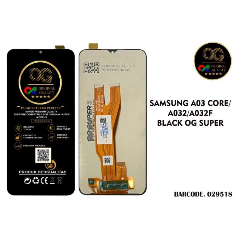 Jual (OG SUPER) LCD SAMSUNG A03 CORE/A032/A032F ORIGINAL FULL SET/LCD+TOUCHSCREEN | Shopee Indonesia