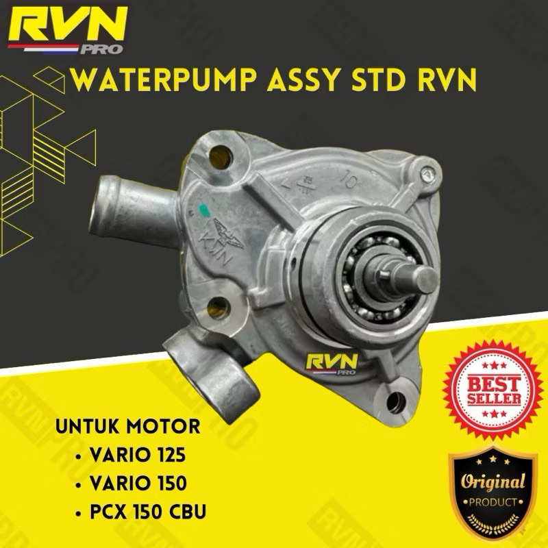 Jual WATER PUMP WATERPUMP ASSY POMPA AIR RADIATOR HONDA VARIO 125 150 PCX KWN ORIGINAL RVN ...