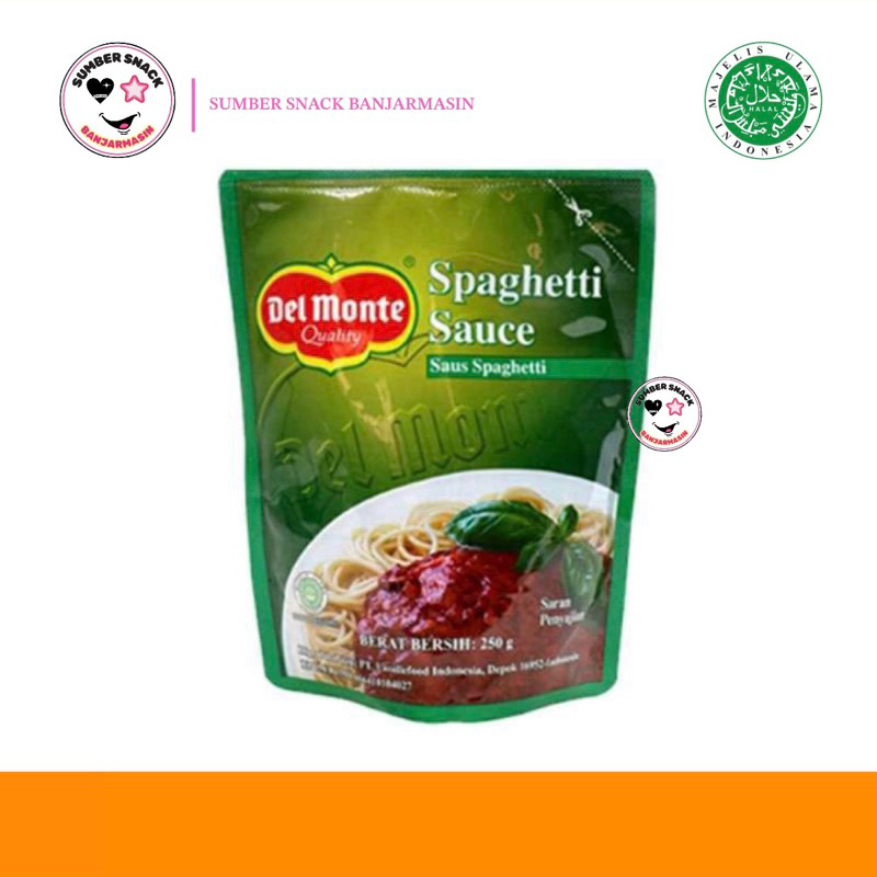 Jual Del Monte Spaghetti Sauce (250g) | Shopee Indonesia