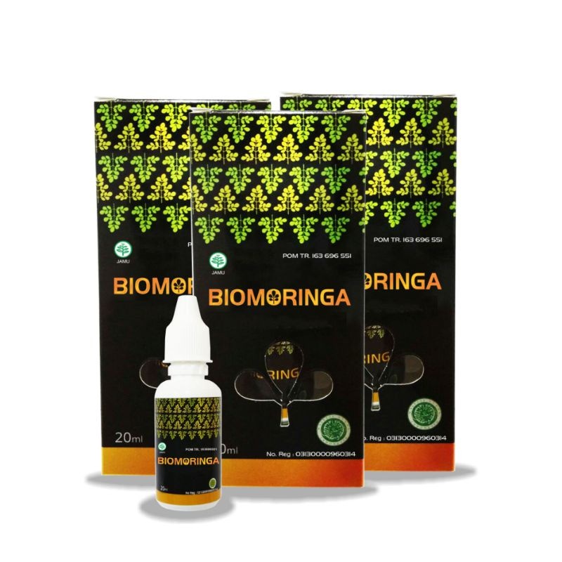 Jual BIO MORINGA Suplemen Atasi Diabetes, Stroke ,Dan Asam Urat 20 ml ...