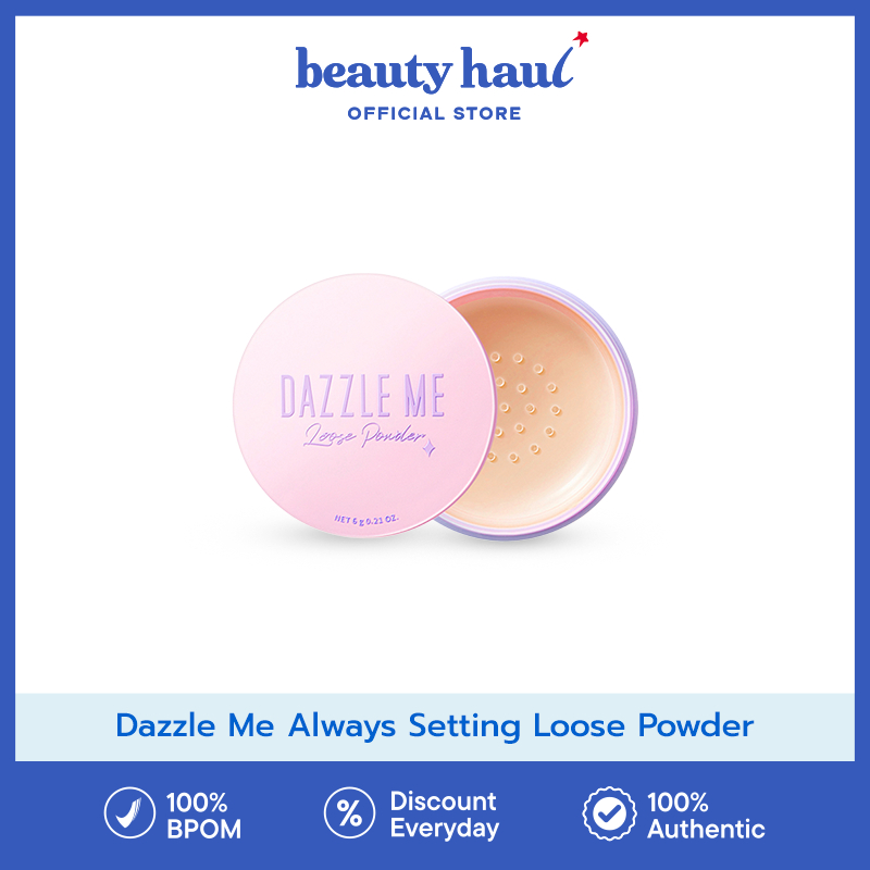 Jual DAZZLE ME NEW Always Setting Loose Powder | Shopee Indonesia