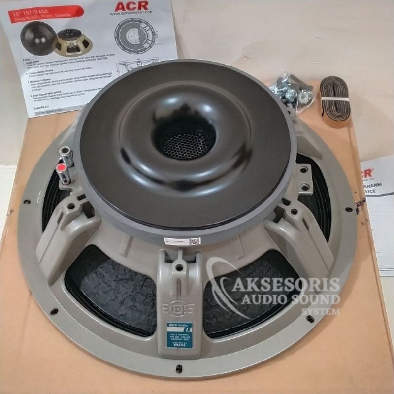 Jual Speaker ACR Deluxe 15710 15 inch 900 Watt Subwoofer Kualitas Bagus | Shopee Indonesia