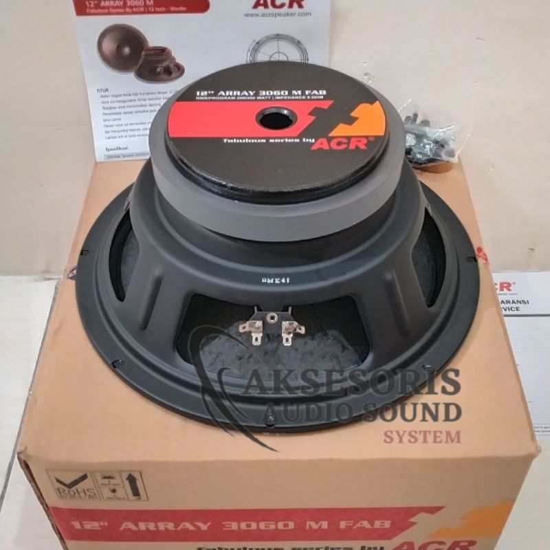 Jual Speaker ACR Fabulous Array 3060 M 12 inch 400 Watt Kualitas Bagus ...