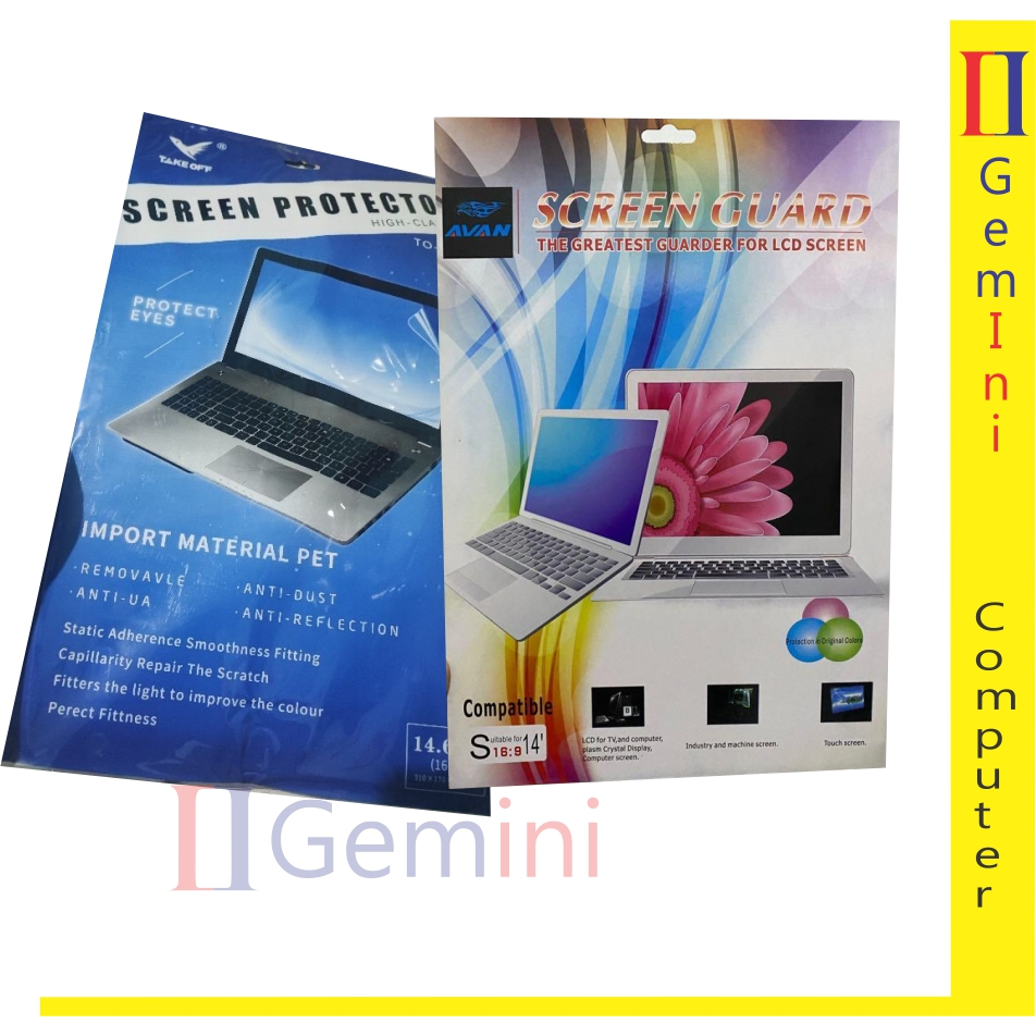Jual SCREEN PROTECTOR 14 Inch / 15,6 INCH LAPTOP SCREEN FILTER ...