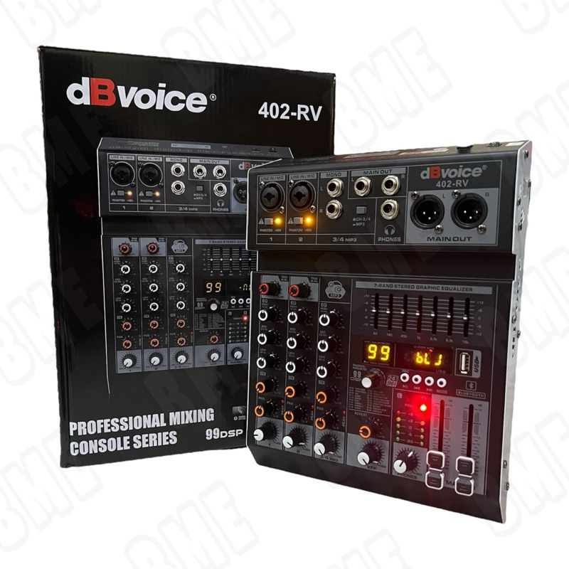 Jual Mixer dB Voice 402 RV Original 4 Channel dBvoice 402RV | Shopee ...