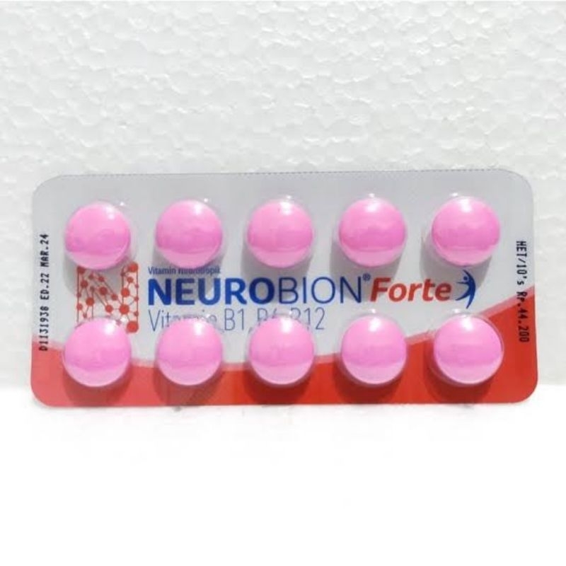 Jual Neurobion Forte Strip isi 10 Tablet | Shopee Indonesia